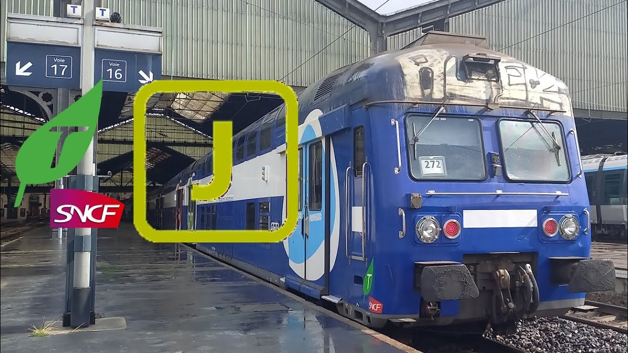 Transilien J - VB2N 272 + BB827357 - Paris Saint Lazare - Houille ...