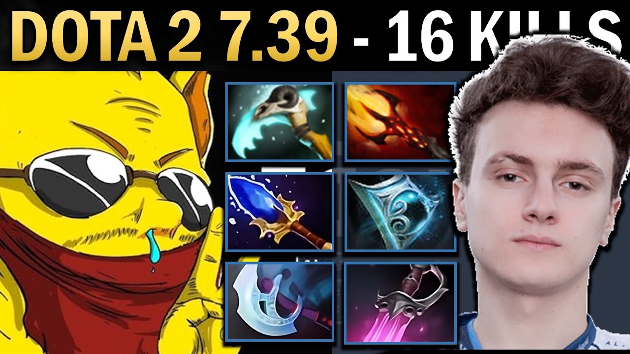 Bounty Hunter Gameplay Miracle with 16 Kills and Khanda - Dota 2 7.39 ...