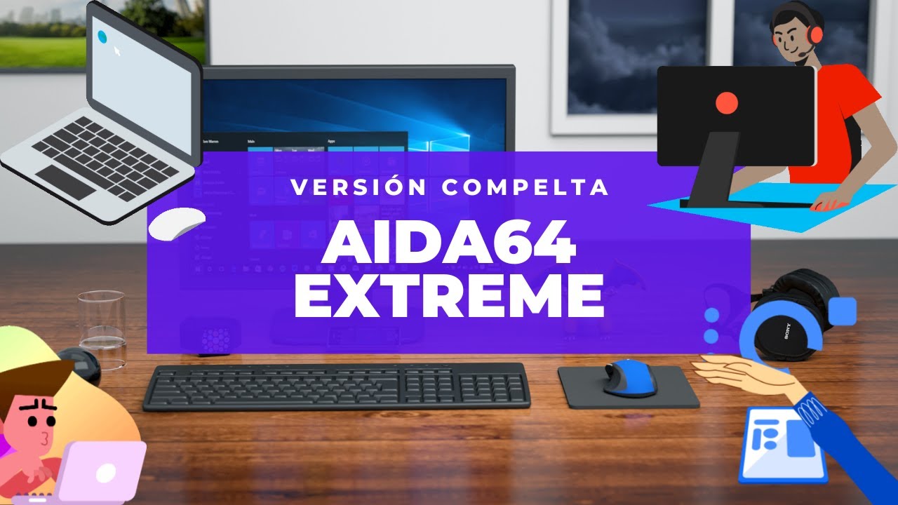 Aida64 extreme stress test - YouTube