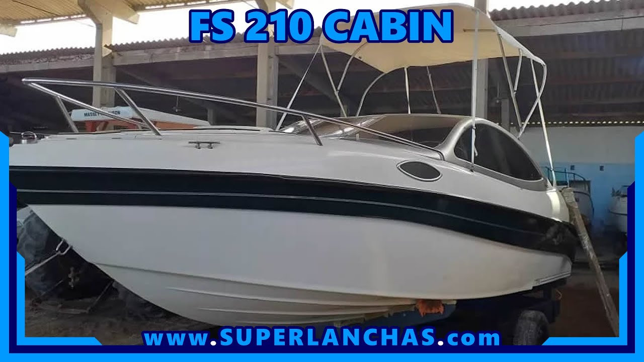 LANCHA FS 210 CABIN - YouTube