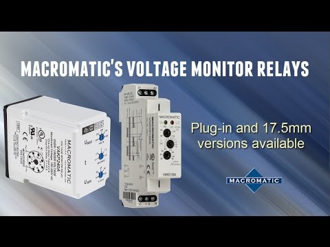 Macromatic's Voltage Monitor Relays - YouTube