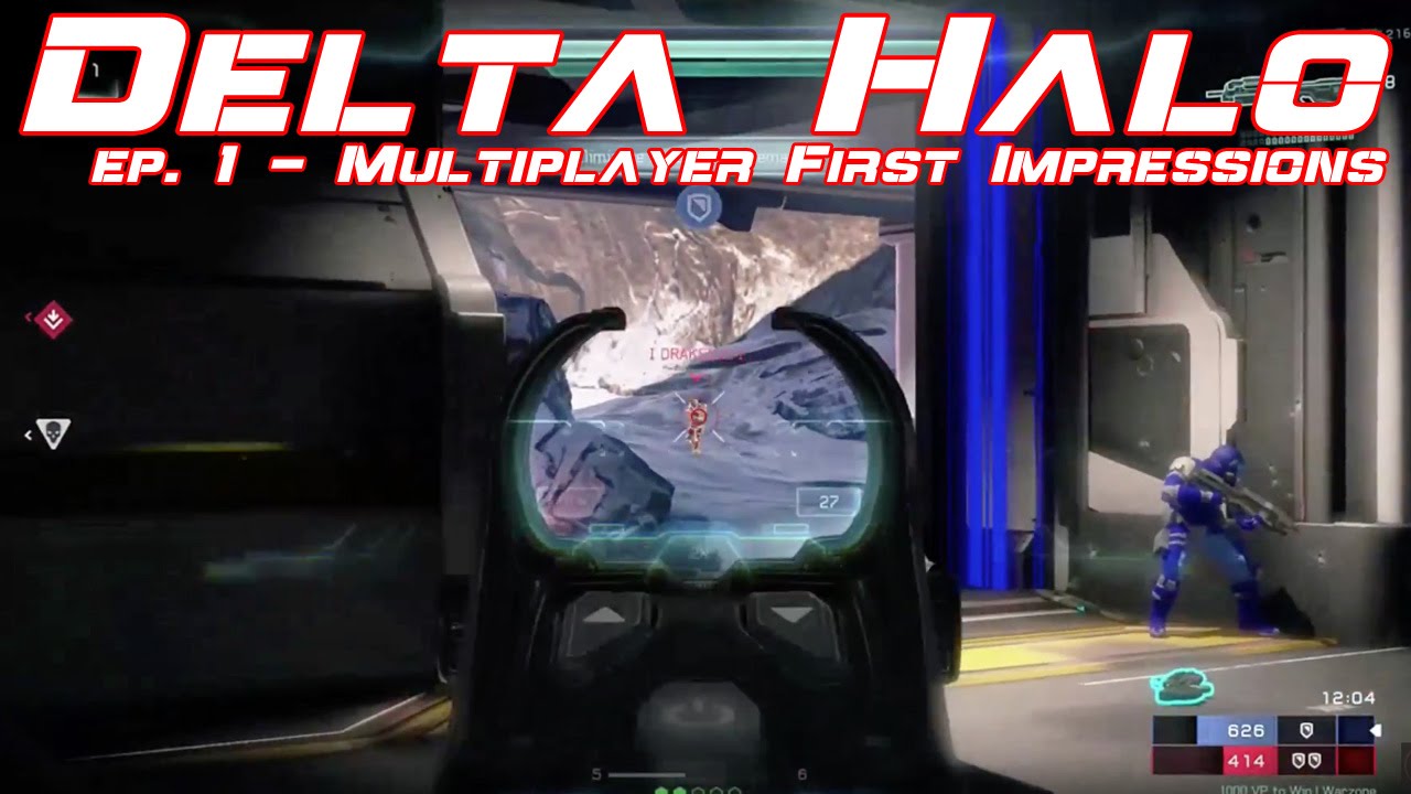 Delta Halo ep.1 - Halo 5 Multiplayer First Impressions - YouTube