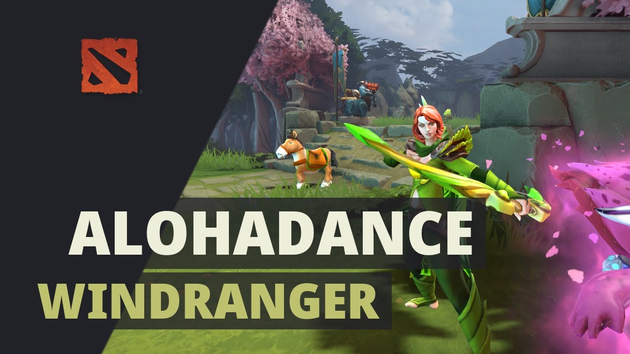ALOHADANCE plays Windranger Dota 2 Full Game - YouTube