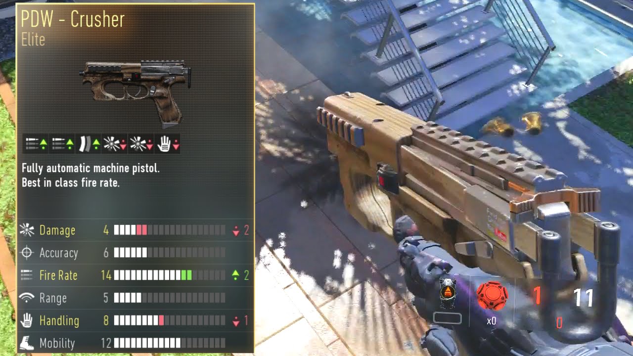 "PDW - Crusher" (Elite Weapons of Advanced Warfare) - YouTube