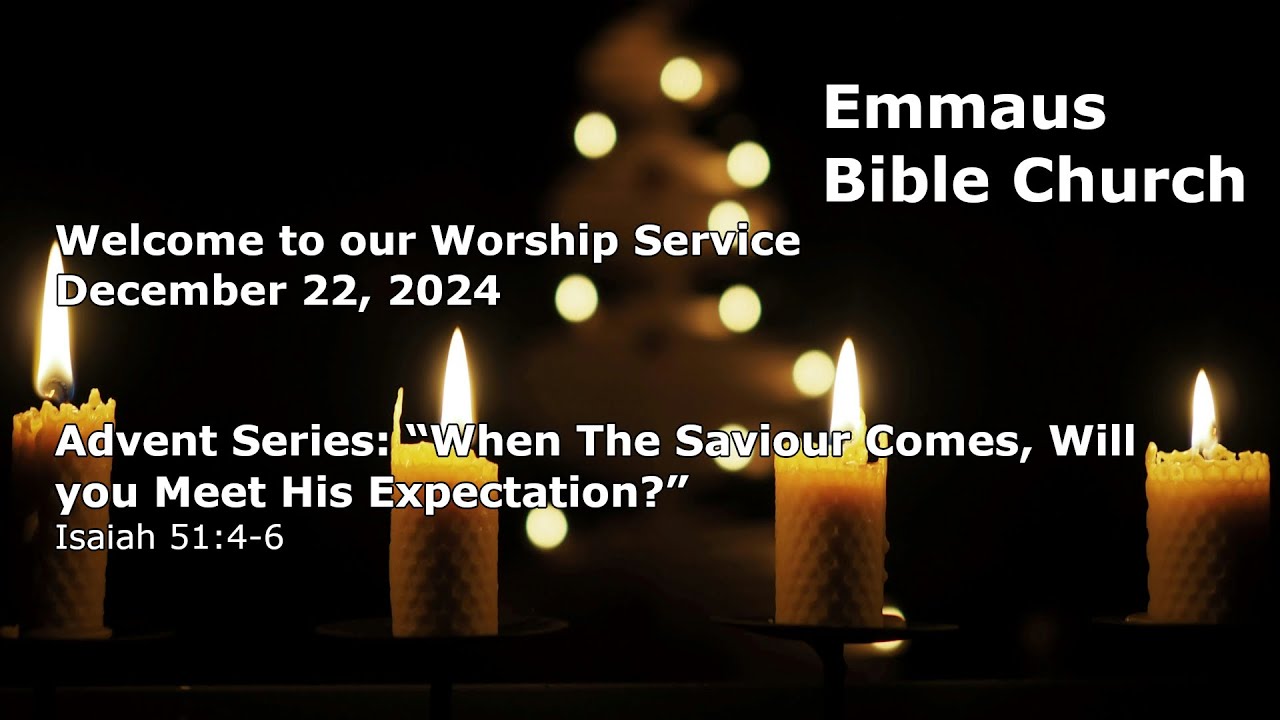 Sunday December 22, 2024 Live Stream - YouTube