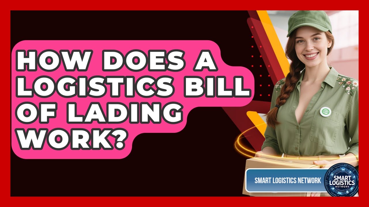How Does A Logistics Bill Of Lading Work? - Smart Logistics Network ...