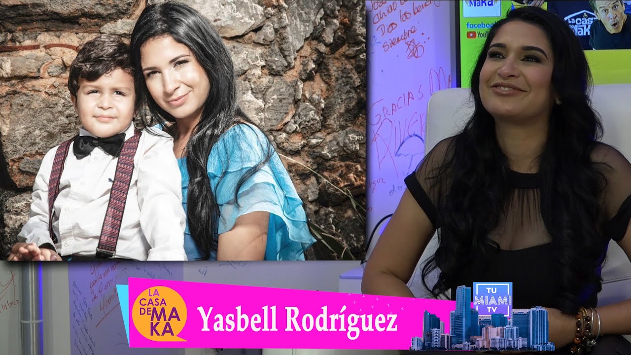 La actriz y presentadora Yasbell Rodríguez cuenta cómo salió de Cuba y ...