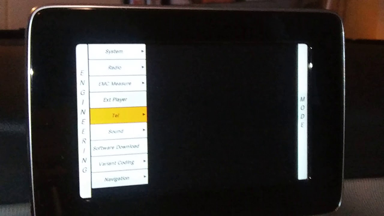 Mercedes GLA250 - Engineering Mode / Menu - YouTube