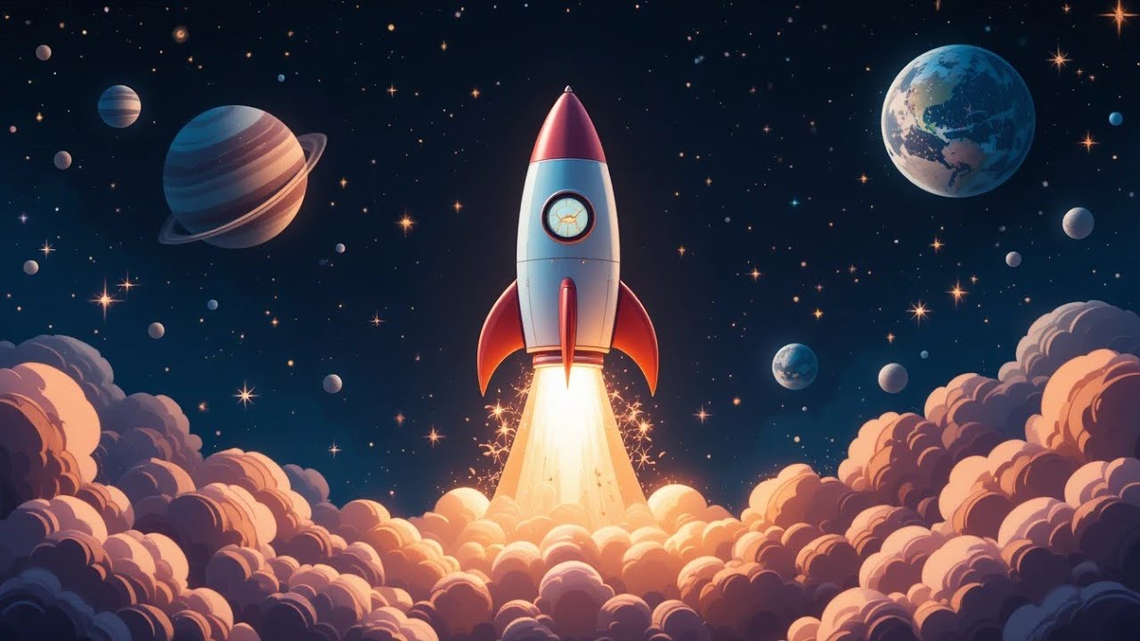 I'm a Little Rocketship | Educational Space Adventure Song for Kids ...