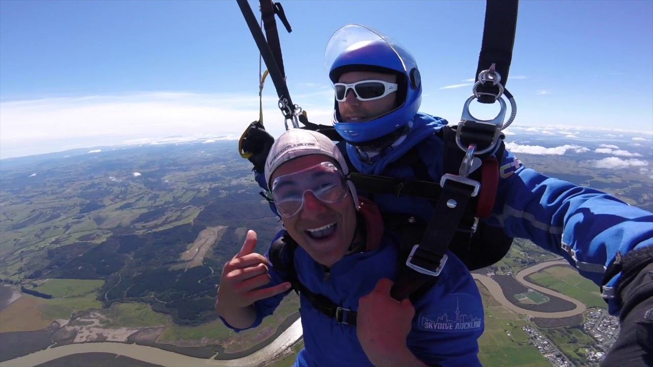 Skydive at 16000ft @ SKYDIVE AUCKLAND NZ *First Time ever* 2018 - YouTube