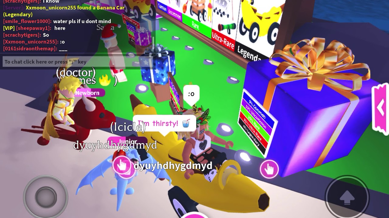 Open 5 massive gifts in roblox adopt me I got the legendary? - YouTube