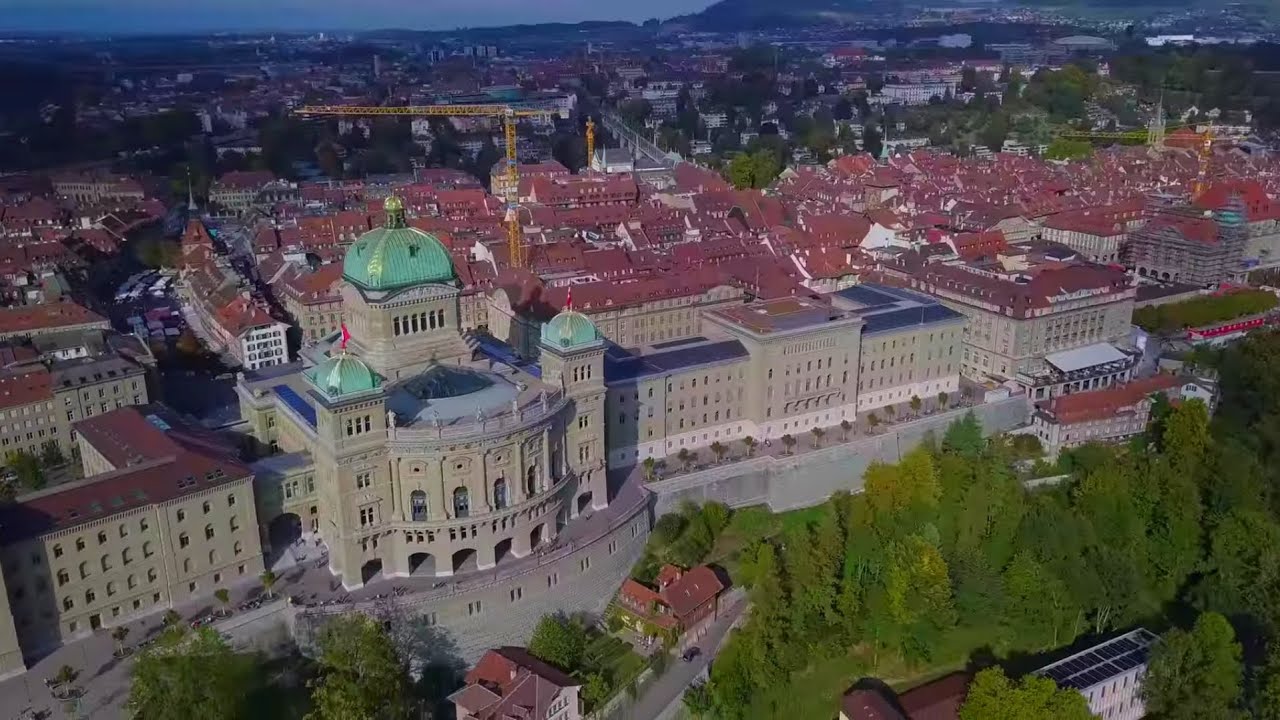 Bern - 4k Drone Aerial View - YouTube