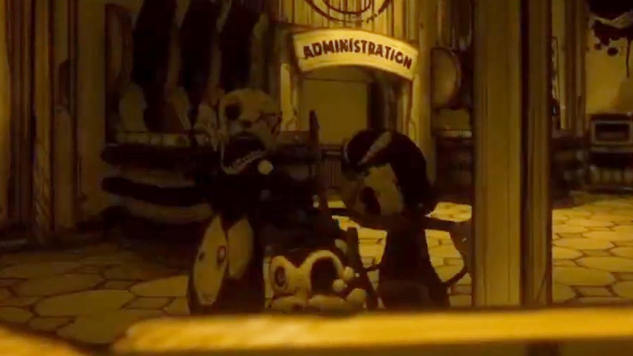 THREE BUTCHER GANGS INSIDE THE ADMINISTRATION ROOMS. -Bendy And The Ink ...