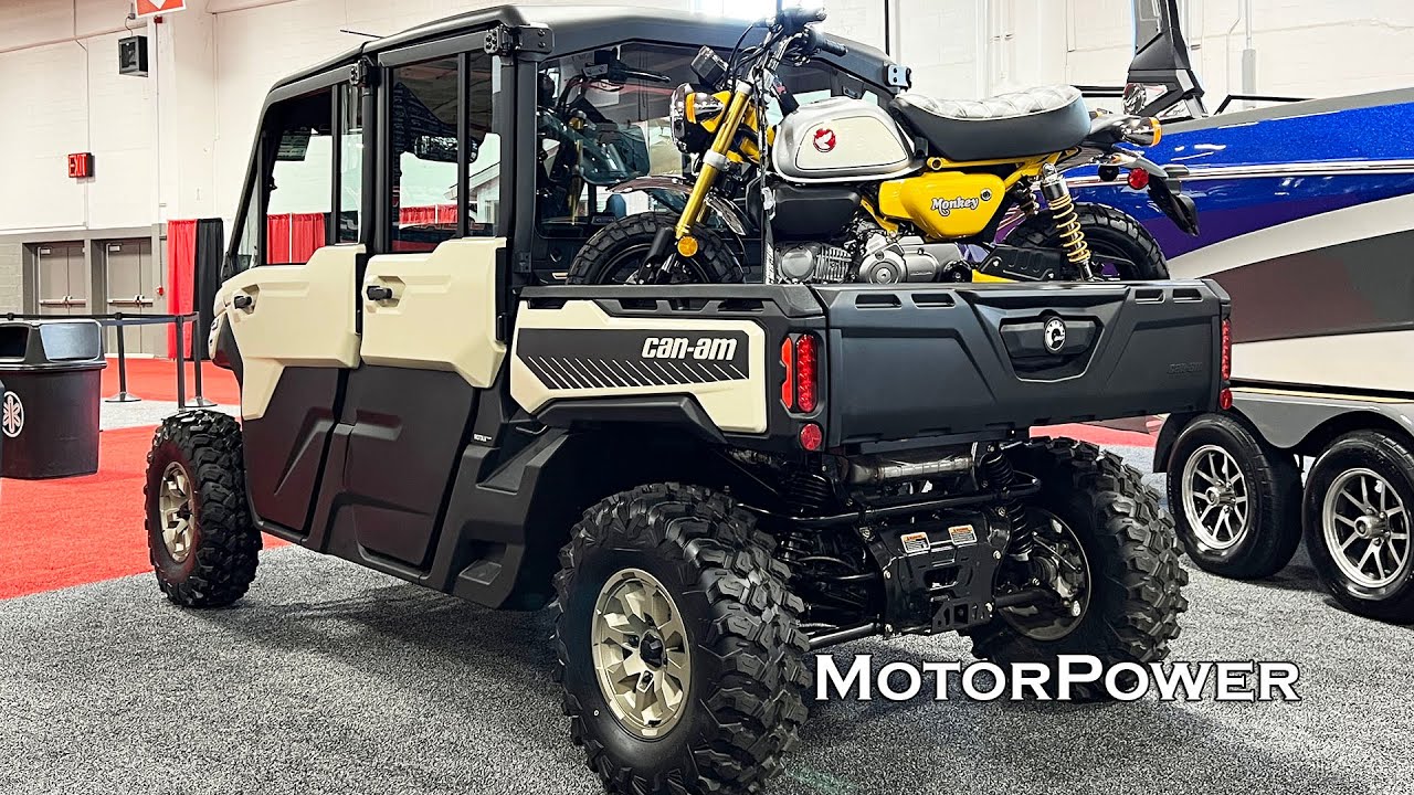 Can-Am Defender MAX Limited 2023 Side-by-Side Vehicle - YouTube
