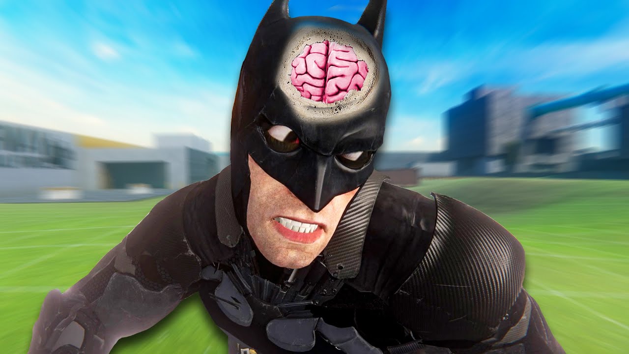 Giving Batman Brain Damage in BONELAB VR! - YouTube