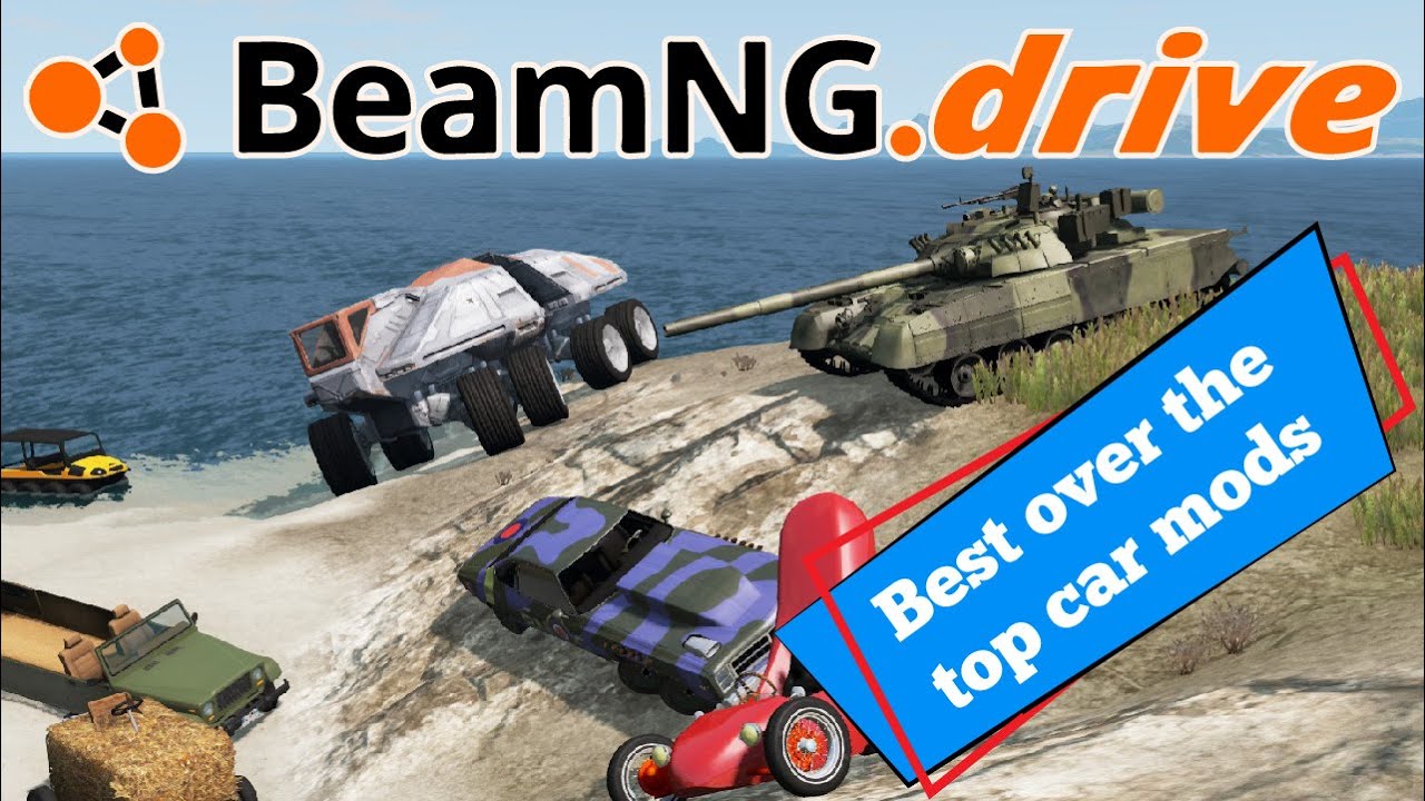 BeamNG.Drive | Best Wacky Car Mods - YouTube