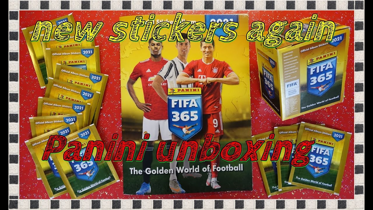 Panini Sticker Album FIFA 365 new stickers 2021 Golden World of ...
