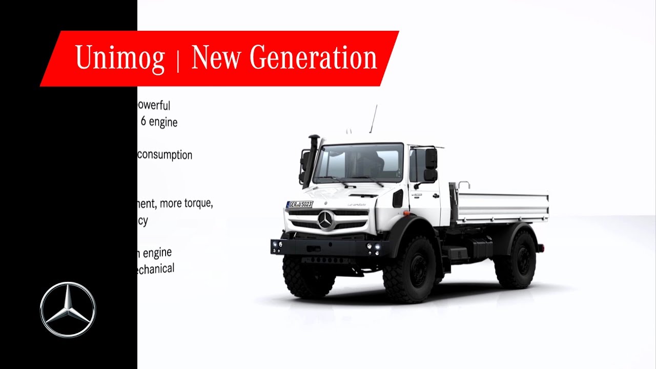 Uusi Unimog Off-Roader U4023/U5023 - YouTube