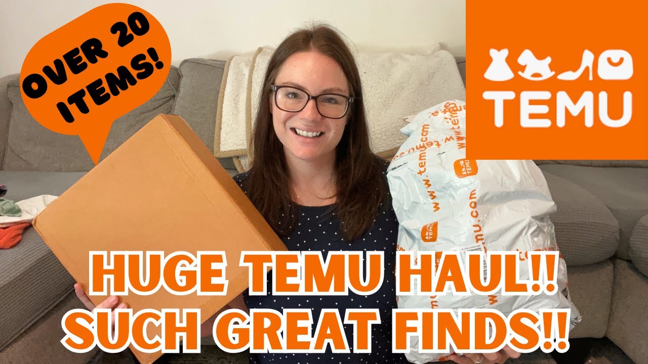 NEW Temu Haul | Such great finds!! - YouTube