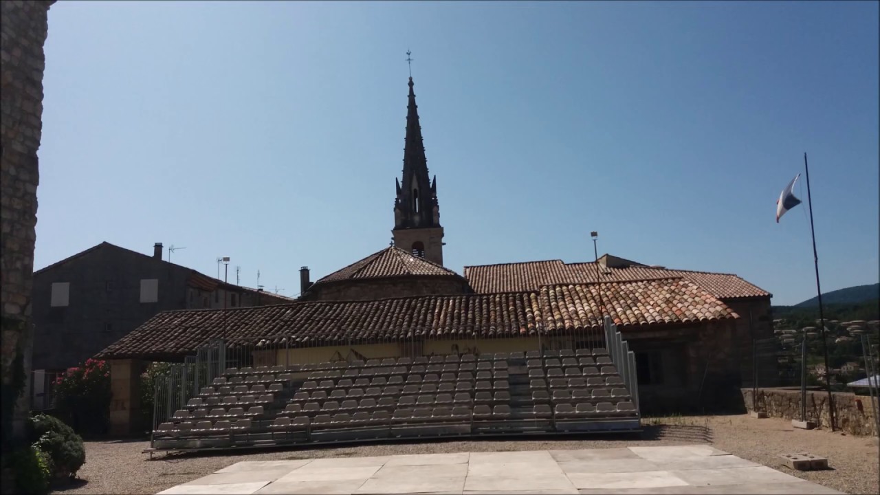 JOYEUSE EN ARDECHE - EN REGION AUVERGNE- RHÔNE- ALPES - YouTube