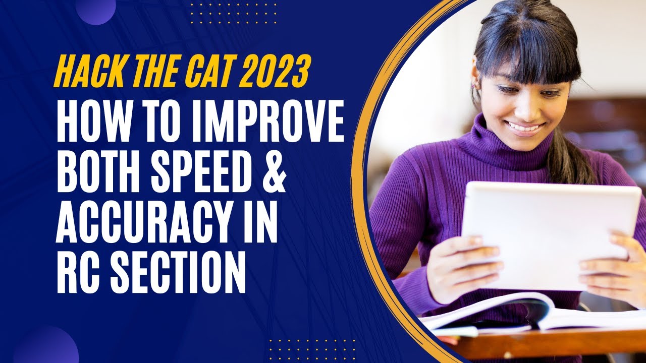 Hack the CAT 2023 - Hack 3 | How to Improve Both Speed & Accuracy in RC ...