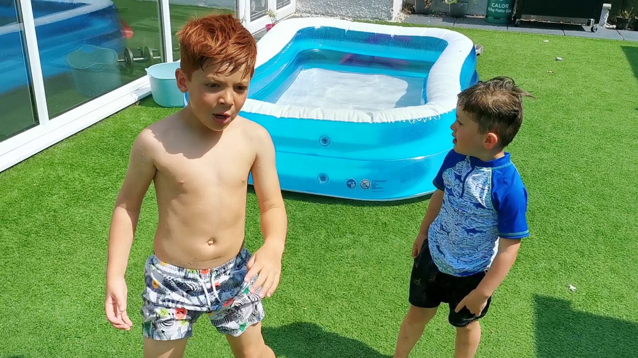 Pool fun - YouTube