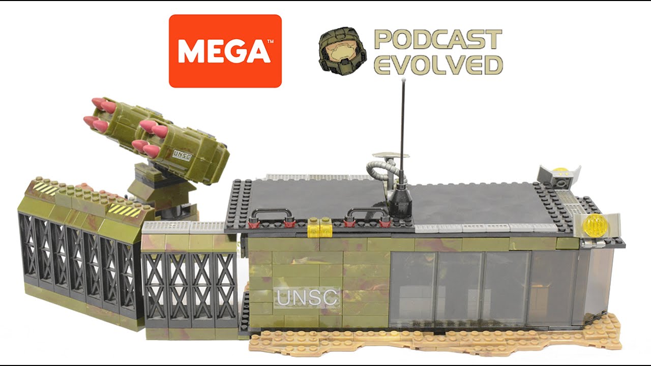 Mega Construx UNSC Base MOC REDUX | UNSC Forward Operations Base | Mega ...
