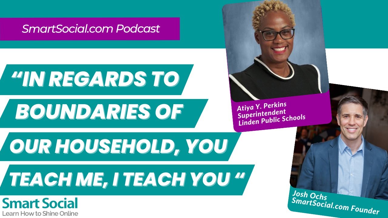 "In regards to boundaries of our household, you teach me, I teach you ...