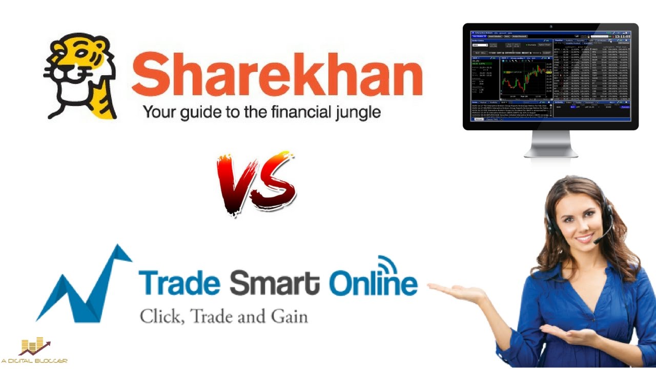 Sharekhan Vs Trade Smart Online - Stock Broker Comparison - YouTube