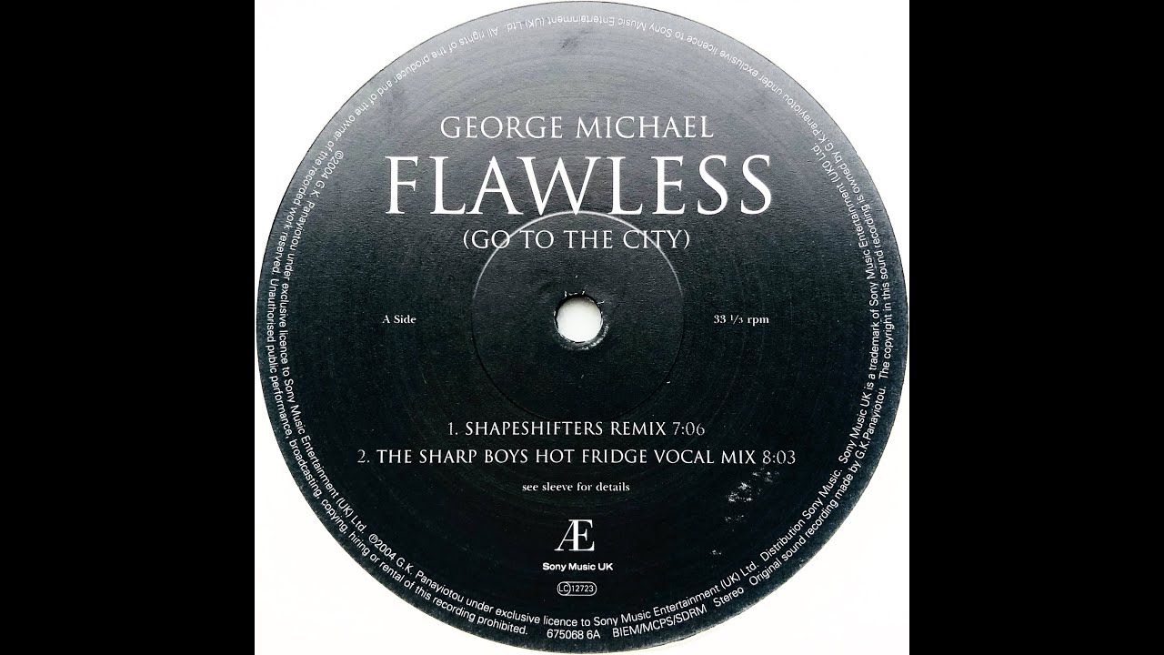 George Michael • Flawless (Go To The City) (The Sharp Boys Hot Fridge Vocal Mix) (2004) - YouTube