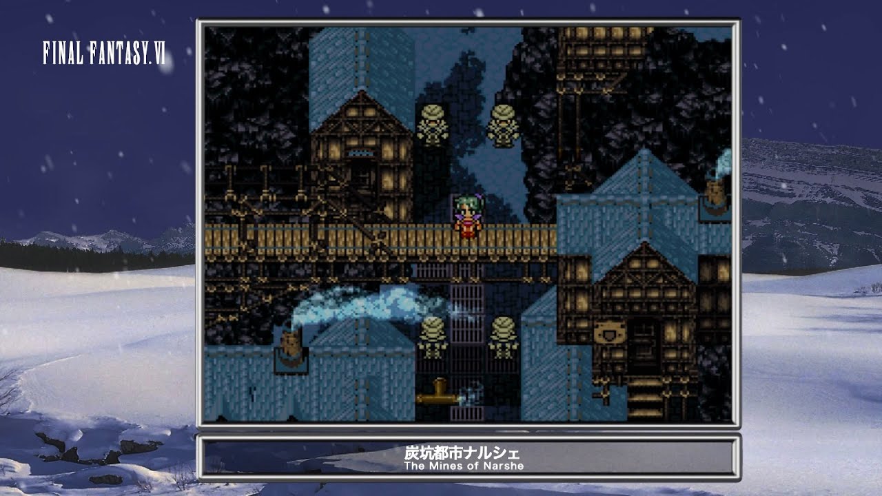 [Video Soundtrack] The Mines of Narshe [FINAL FANTASY VI] - YouTube