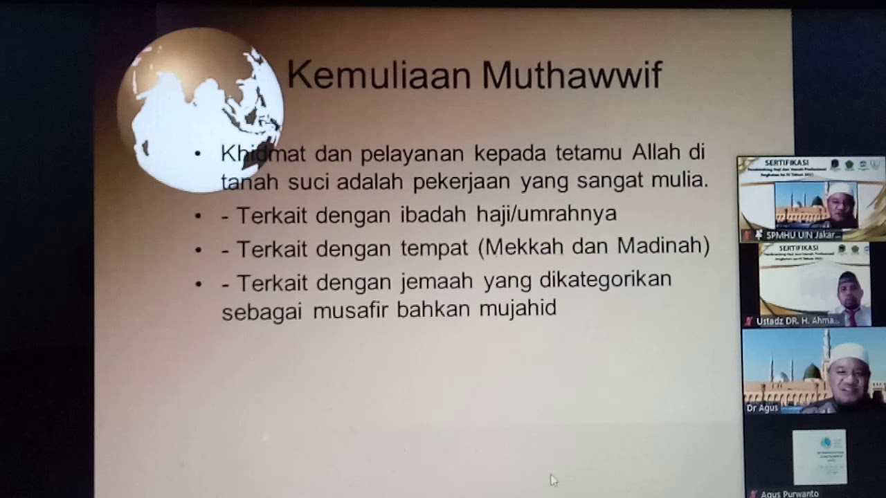 Akhlak&Etika Pembimbing Jamaah Haji, Volume 1 || Sertifikasi Pembimbing ...