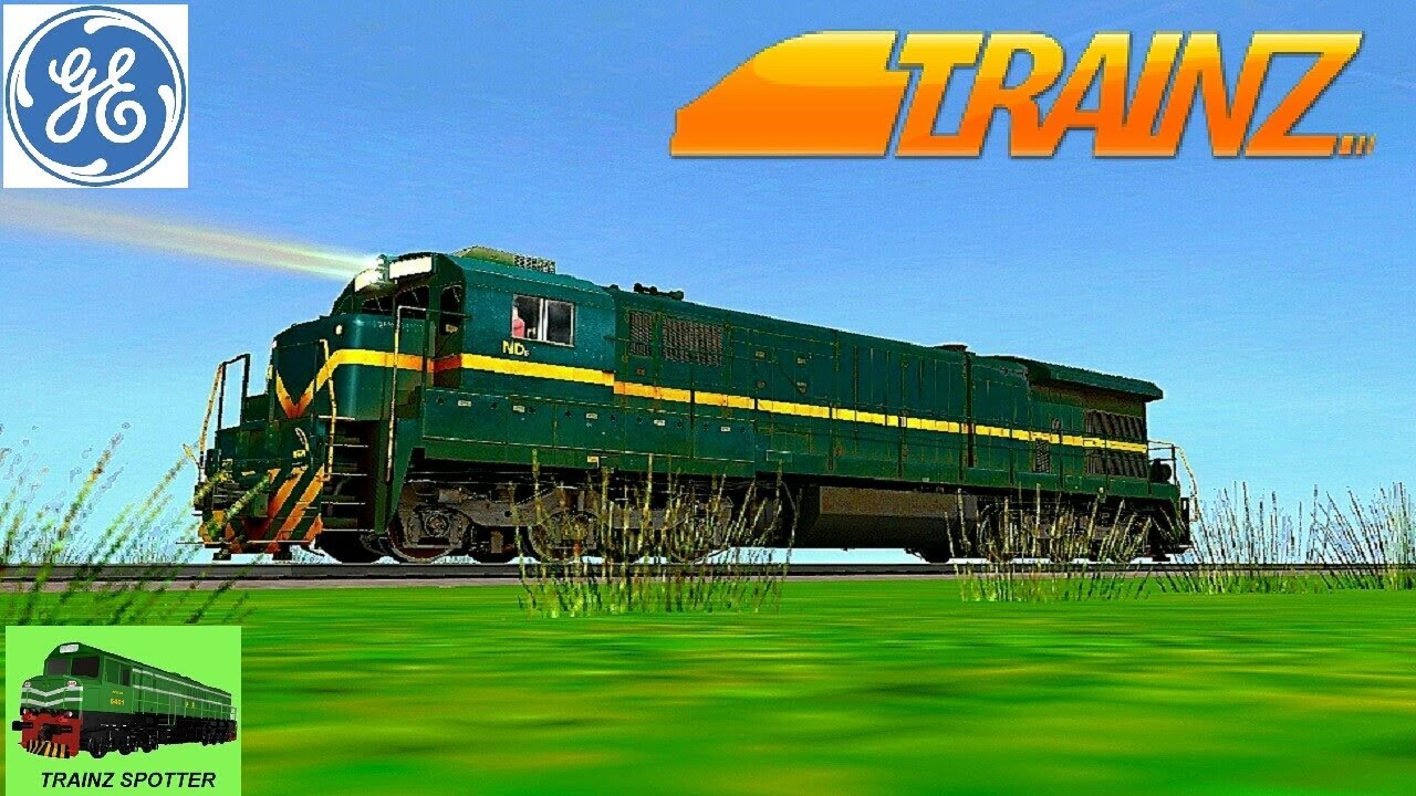 Trainz Simulator 12 || GE 7FDL-16 || Notch 1-8 || Engine sound. - YouTube