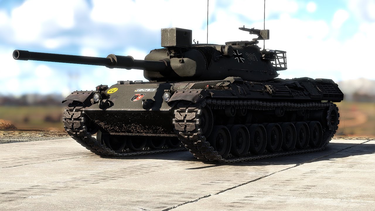 Inconceivably Good Position To Control The Map || Leopard I in War ...