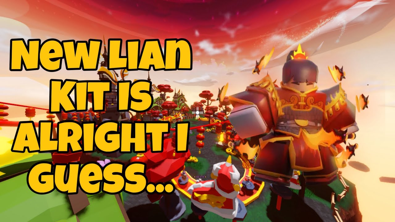 New Lian Kit Is Alright I guess... (Roblox Bedwars) - YouTube