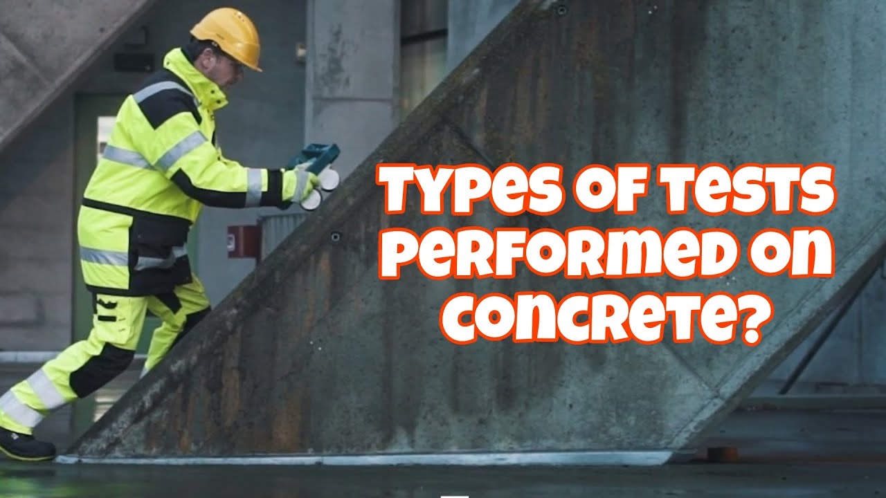 Types of tests performed on concrete #civilengineering #concretetesting ...