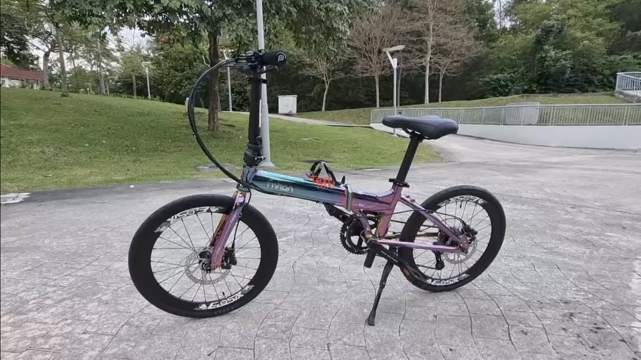 New Bike Day for Mummy FNHON Blast Rainbow - YouTube