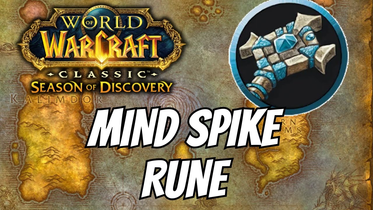 Mind Spike Rune Location for Priests | Season of Discovery - YouTube