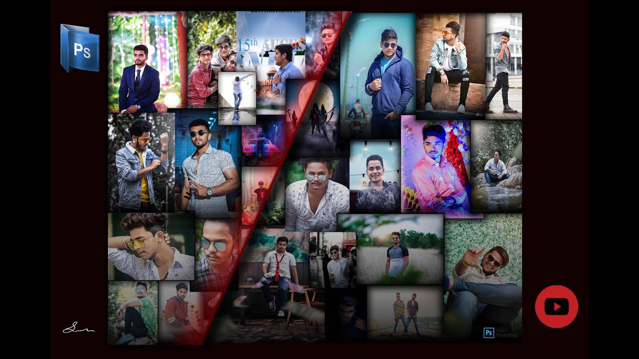 Photo poses for boys / Photoshop - YouTube