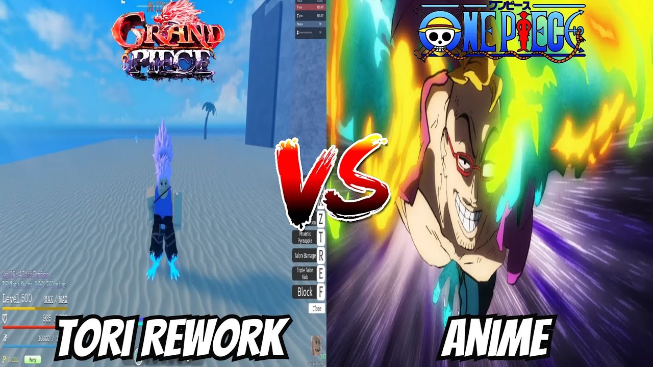 [GPO] Tori Rework Vs Anime - YouTube