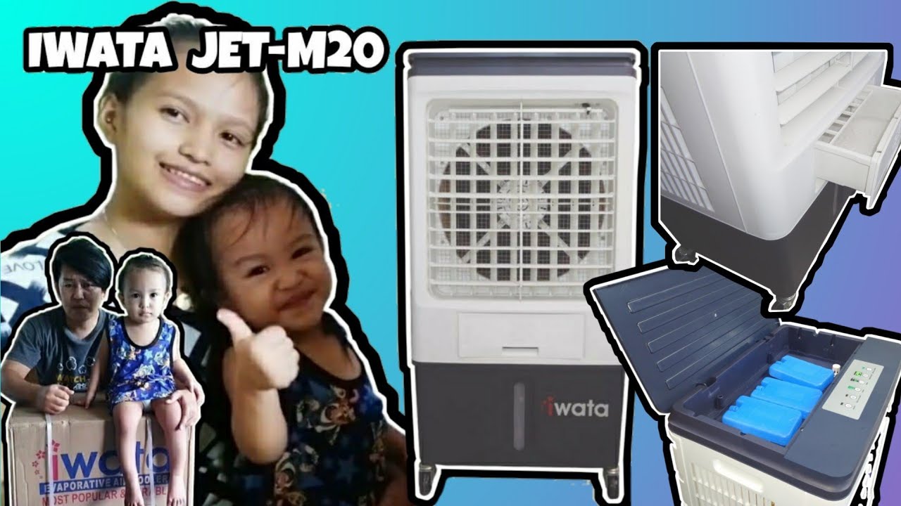 IWATA JET-M20 AIR COOLER UNBOXING AND FULL REVIEW | Shadow H - YouTube