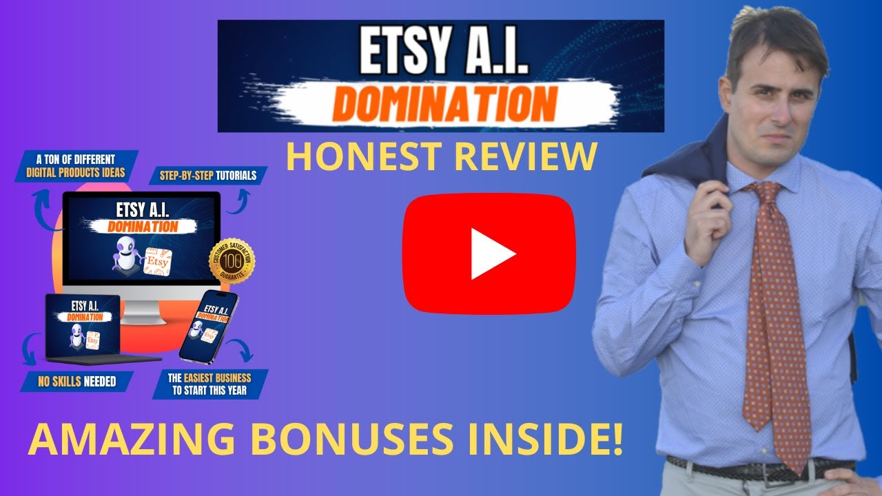 Etsy AI Domination Review | Etsy Digital Products Course - YouTube