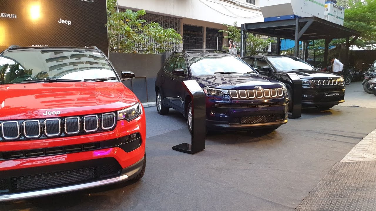 Jeep Compass Facelift All New Colors & Variants | Exterior & Interior ...