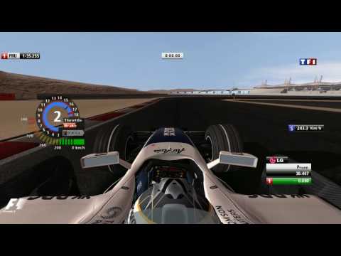 fsone bahrain lap with 2009 tvstyle