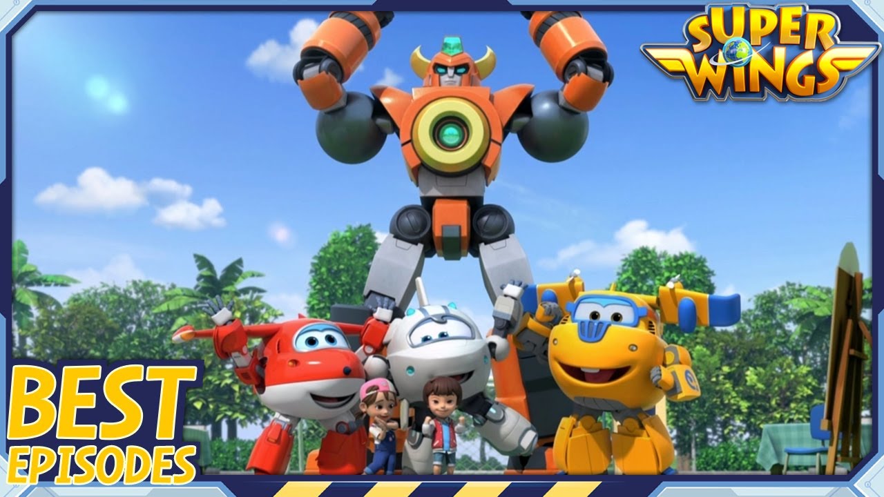 [SUPERWINGS Best] Super Gigantische Robot | Beste Compilatie EP07 ...