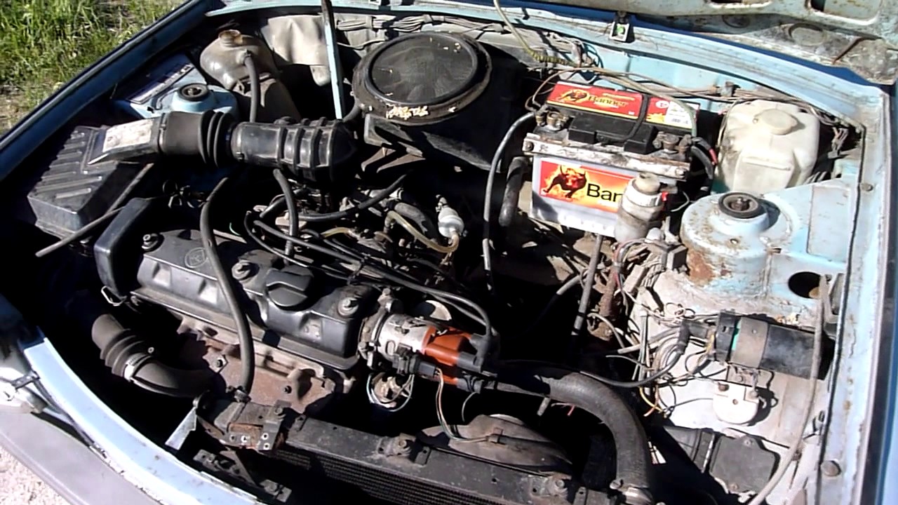Trabant 1.1 motorhang - YouTube