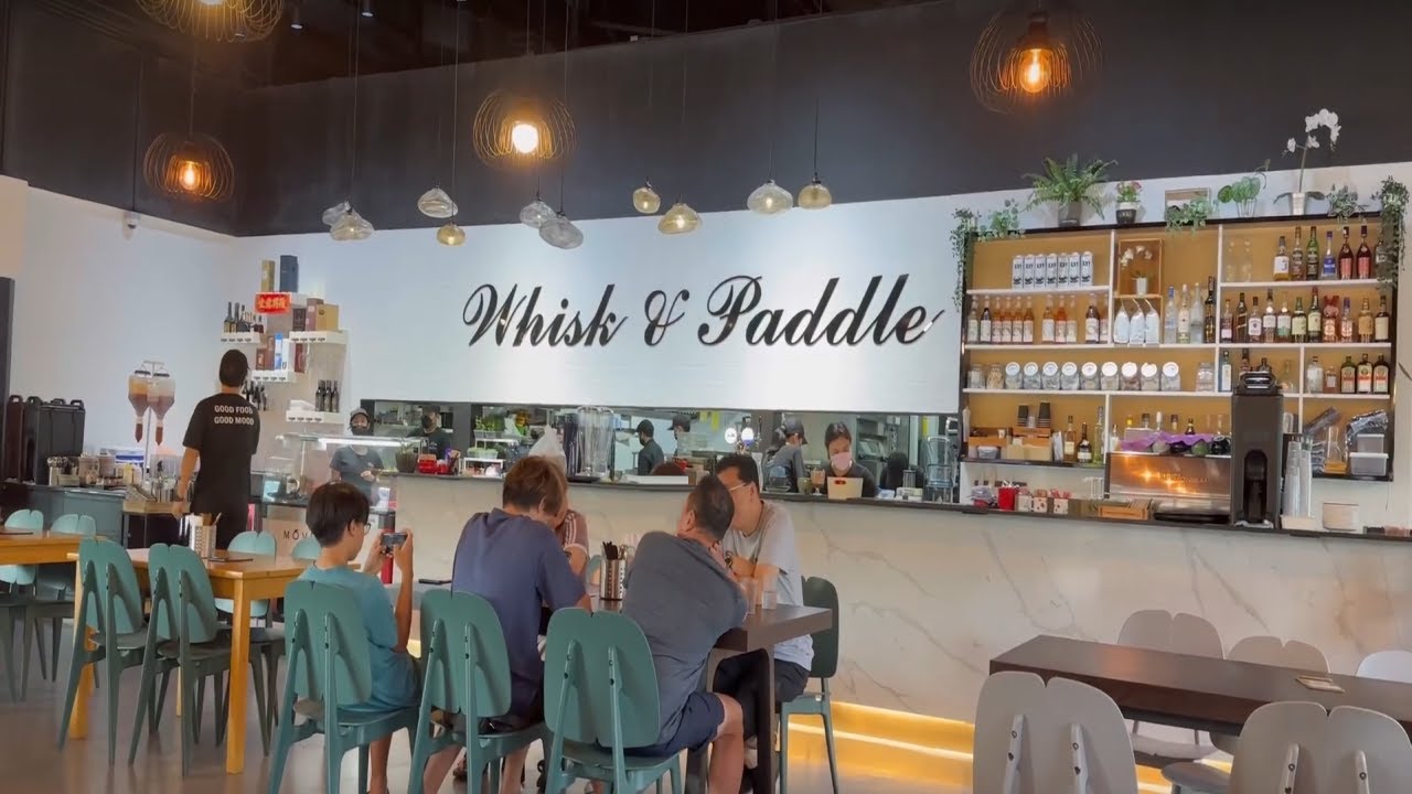 Whisk & Paddle Restaurant @ Punggol — Singapore - YouTube