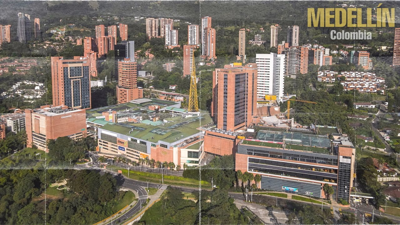 El Tesoro Parque Comercial. Medellín, Colombia. DJI Mavic Air2- 4K ...