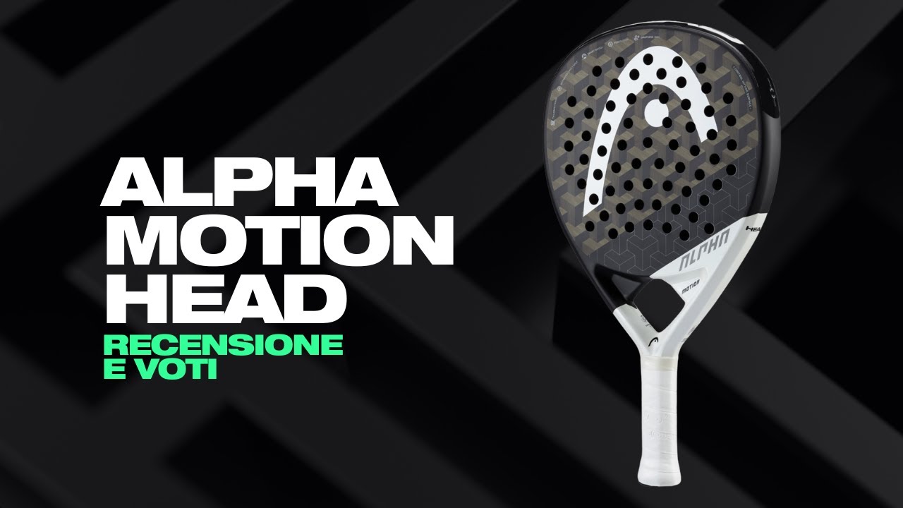 Recensione Head Alpha MOTION 21 + prova in campo e voti - YouTube
