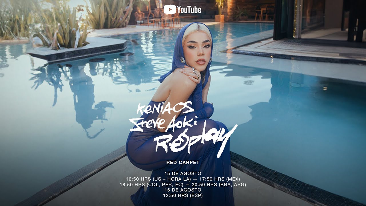 Kenia OS, Steve Aoki - Replay (Red Carpet) - YouTube